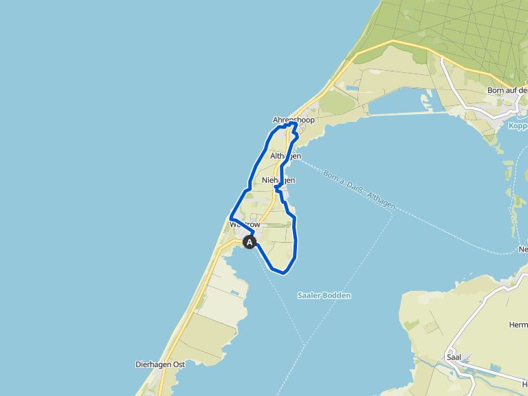 Wanderung von Wustrow nach Ahrenshoop und zurück | Wanderung | Komoot